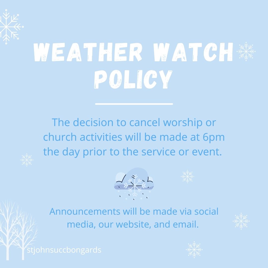 Winter Weather Cancellation Policy for 2024-2025 season – St. John's ...